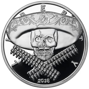 Western Skulls Collection: Custom Mexican Bandito Coins for Collectors