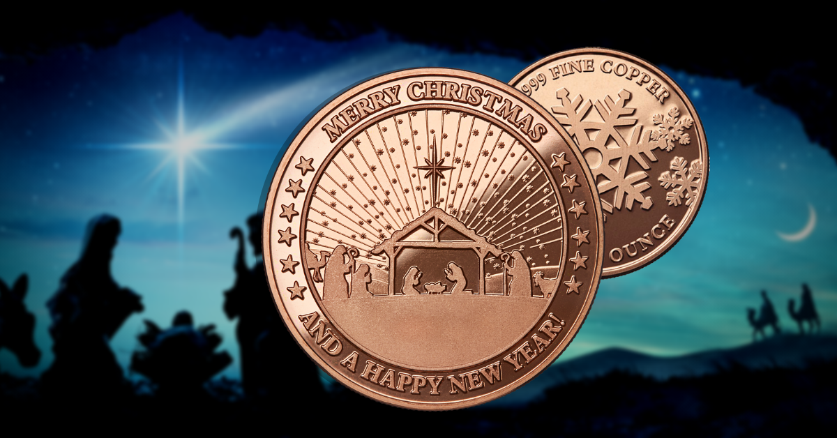 Christmas Copper Collection: Nativity and Star