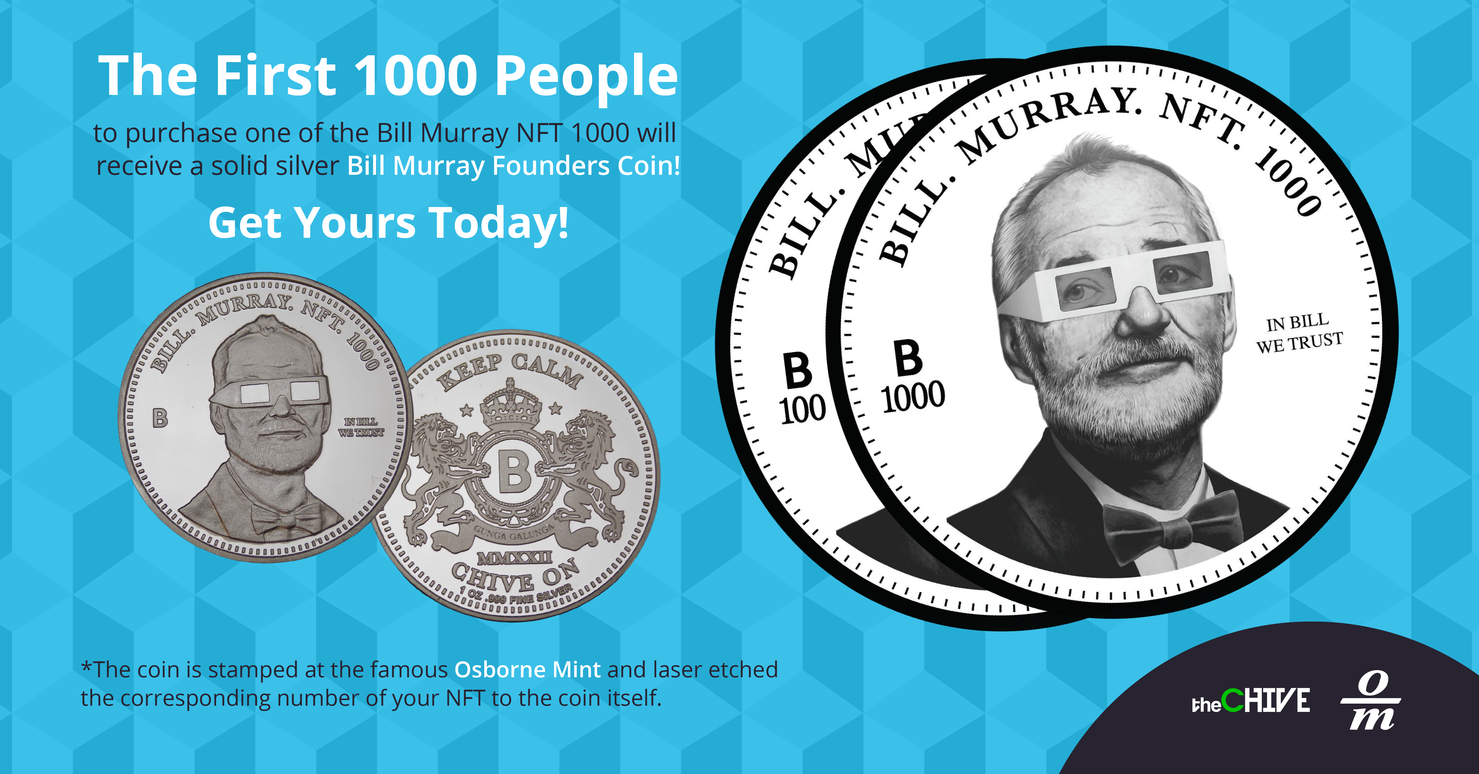 What do Bill Murray, theCHIVE, Osborne Mint, and NFTs have in common?